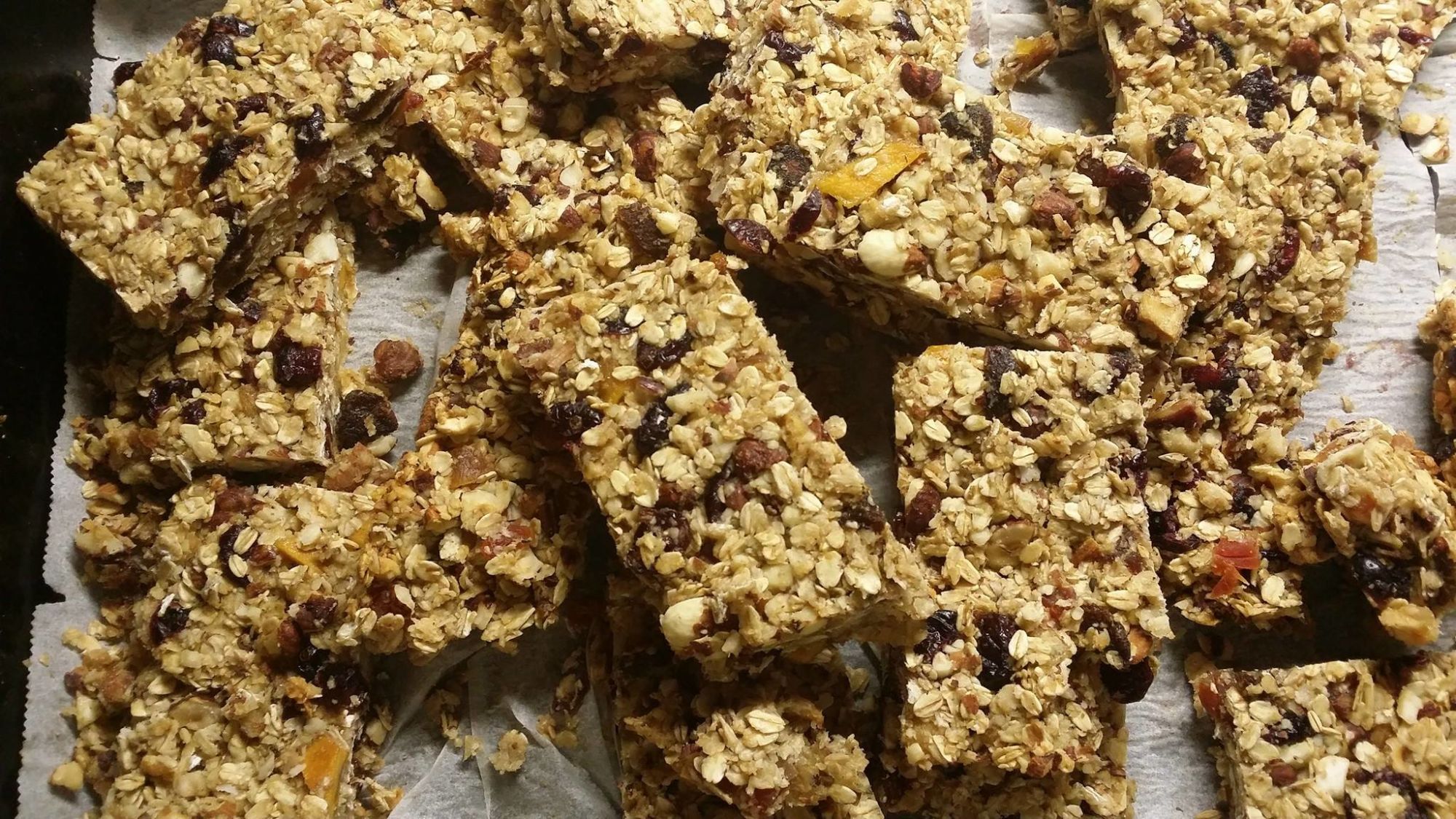 Domácí musli tyčinky s medem